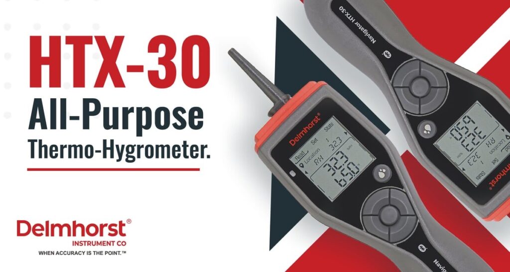 Delmhorst Launches HTX-30 Thermo-Hygrometer – Hardwood Floors Magazine